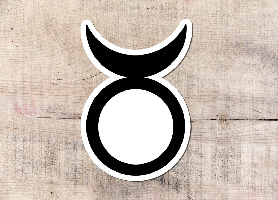 Horned God Sticker, Vinyl Sticker, Decals, Magic Symbol, Protection ...
