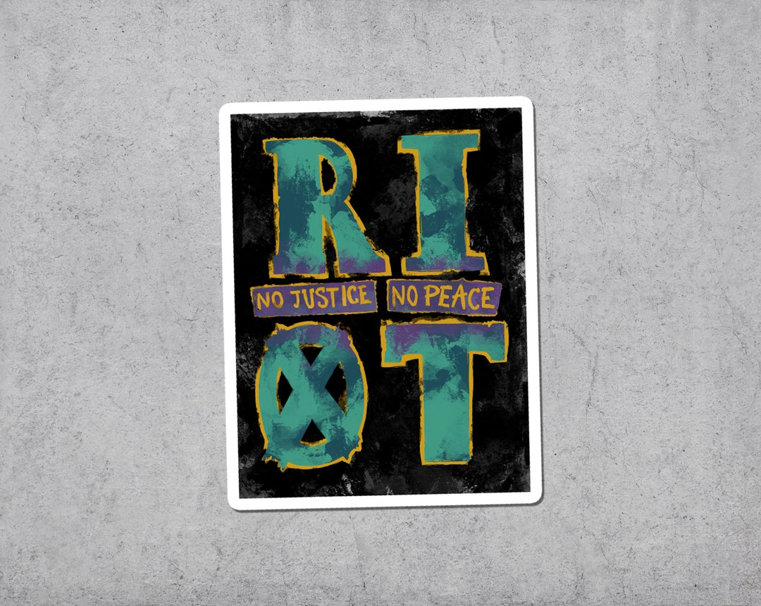 Riot Sticker, Solidarity, Leftist, Socialist, Anarchist, Laptop ...