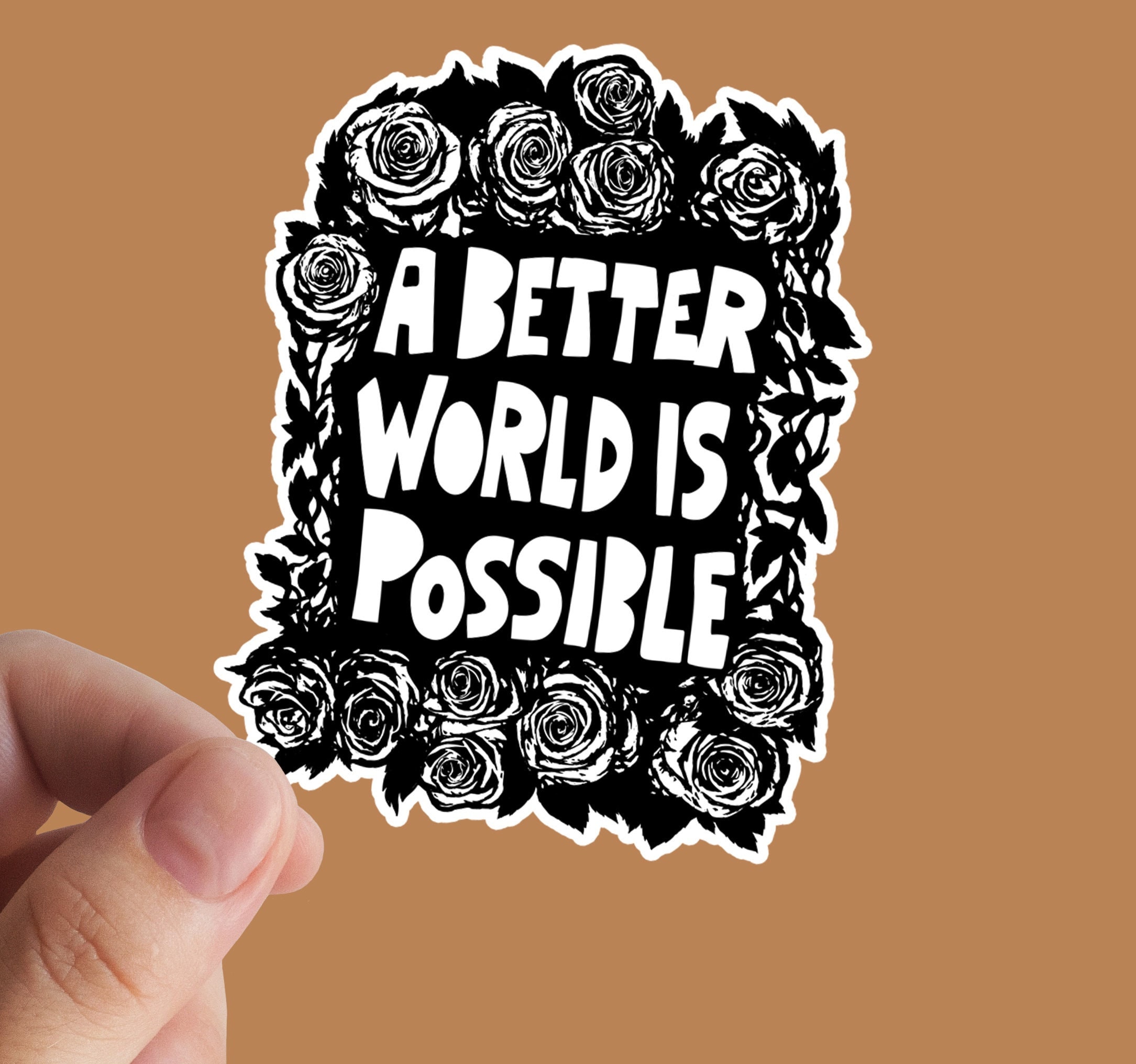 A Better World is Possible Sticker Socialism Vinyl Sticker - Etsy