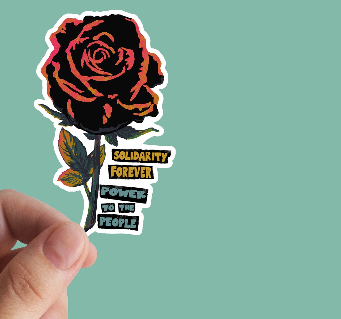 Solidarity Forever Sticker Solidarity Unite Marxism - Etsy