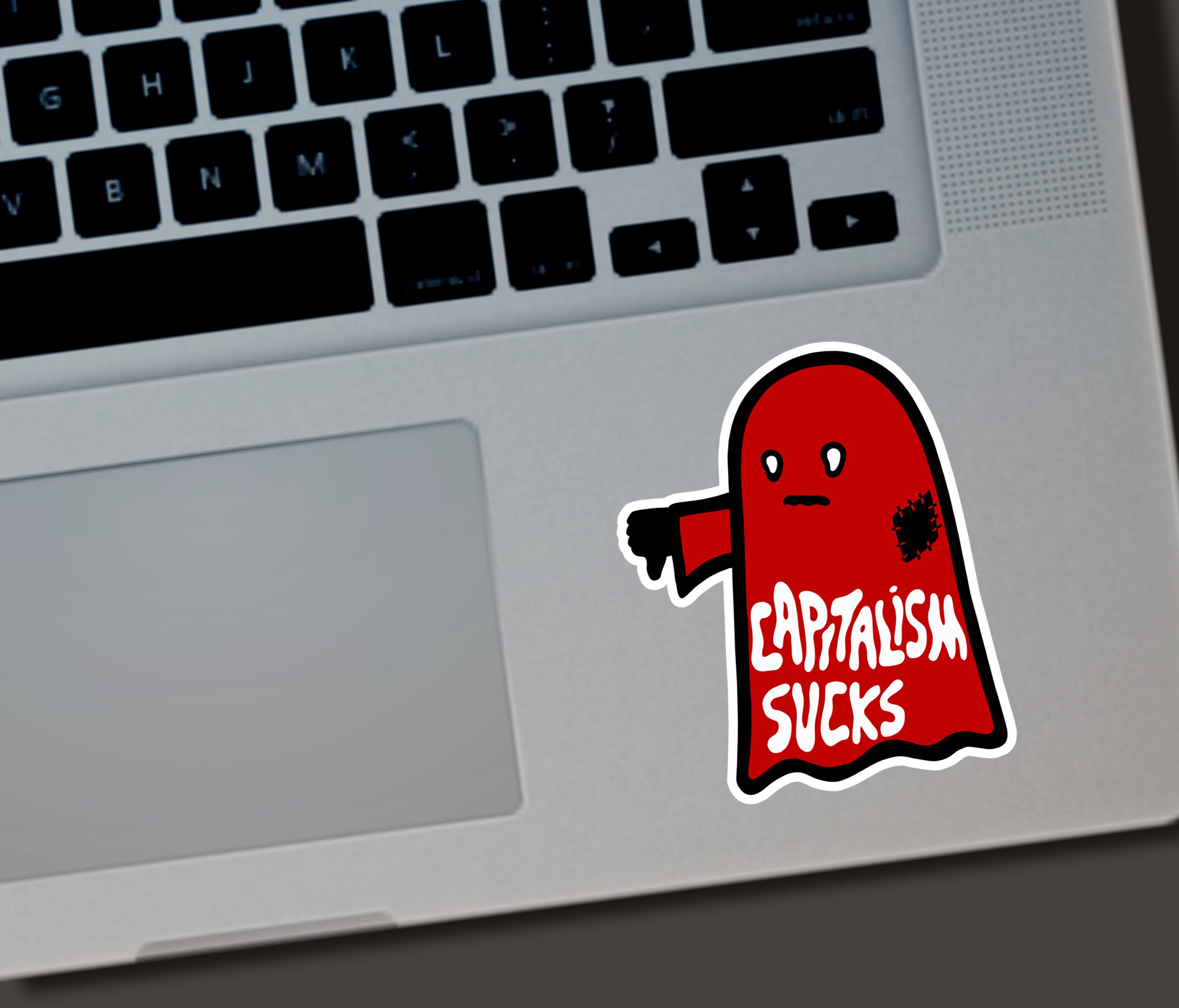 Capitalism Sucks Sticker Vinyl Sticker Marxism Anti - Etsy
