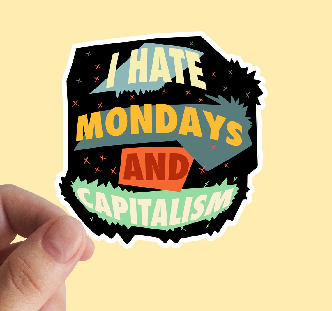 Anticapitalism Sticker Socialism Resist Defund the Police - Etsy