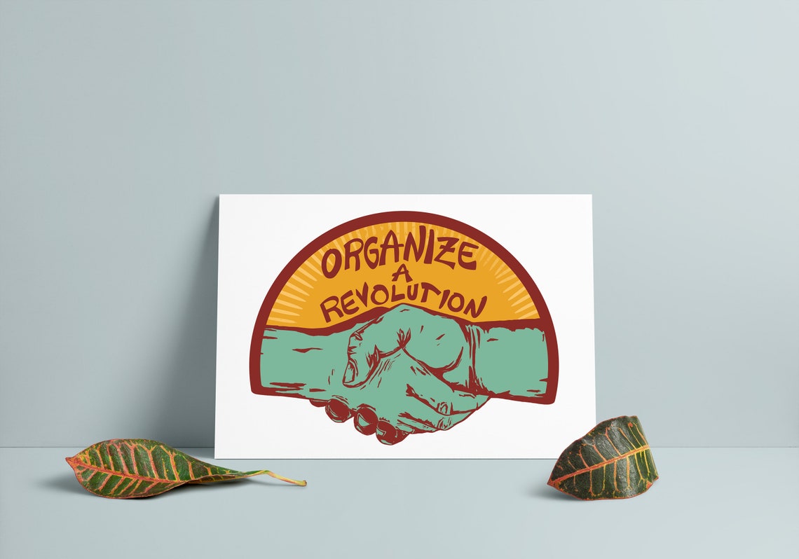 Revolution Print Leftist Resist Art Print Anticapitalism - Etsy