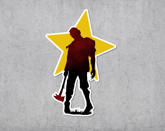 Zombie Sticker Monster Sticker Zombie Spooky Sticker | Etsy