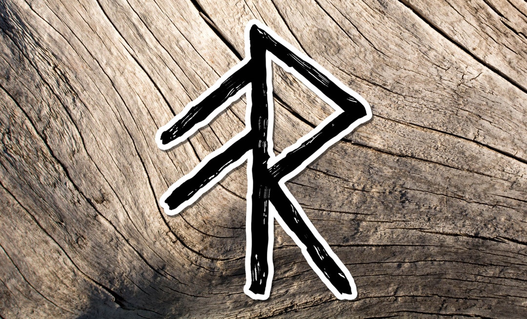 Energy Rune Sticker, Viking Rune, Good Vibes, Vinyl Sticker, Decals ...