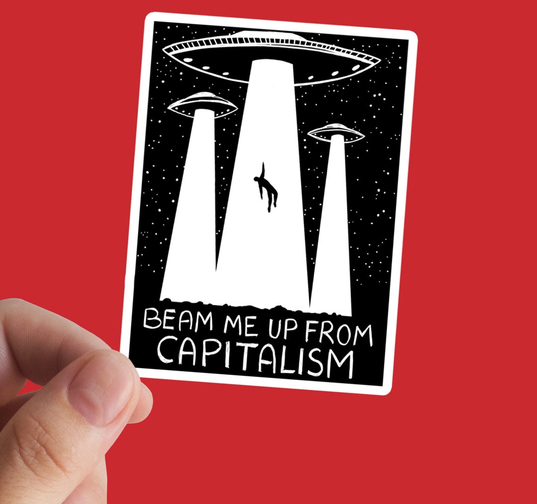 Anti Capitalism Sticker, Solidarity, Leftist, Communist, Laptop ...