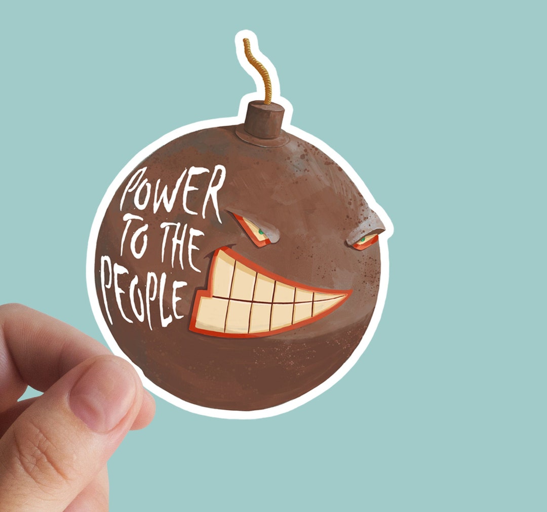 Power to the People Sticker Solidarity Marxism Leftist - Etsy