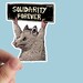 Solidarity Forever Sticker Solidarity Leftist Socialist - Etsy