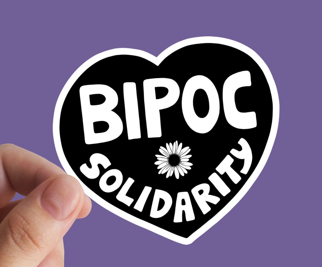 BIPOC Sticker, Racism, Indigenous People, Socialist, Anticapitalism ...