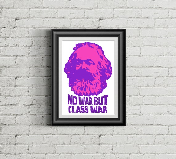 Marxism Art Print Socialism Karl Marx Socialist Poster | Etsy UK