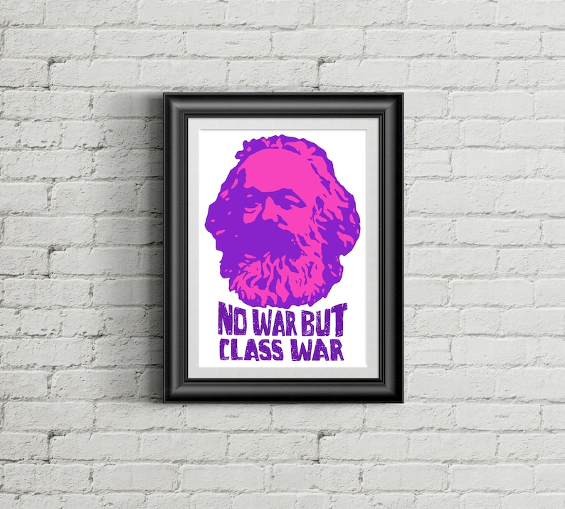 Marxism Art Print Socialism Karl Marx Socialist Poster - Etsy UK