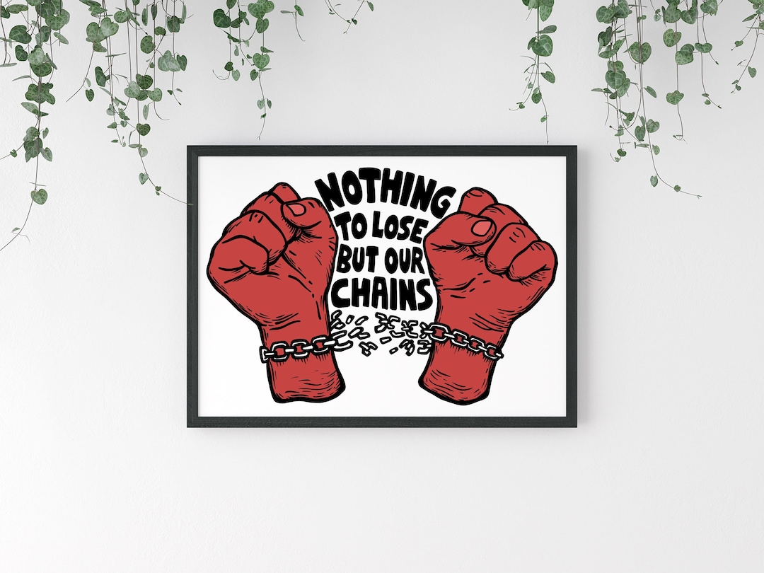 Anti Capitalism Print, Leftist, Socialism, Marxist, Anarchist, Poster ...