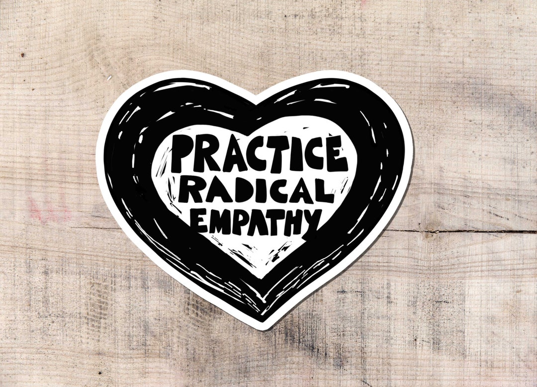 Radical Empathy Sticker, Solidarity, Leftist, Socialist, Blm, Laptop ...