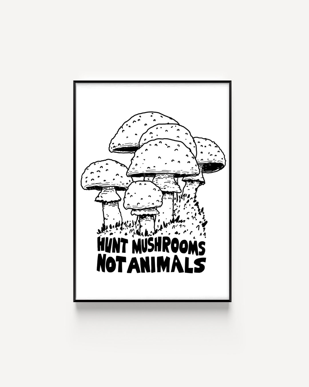 Trophy Hunting Poster, Veganism, Animal Rights , Vegan, Poster, Prints ...