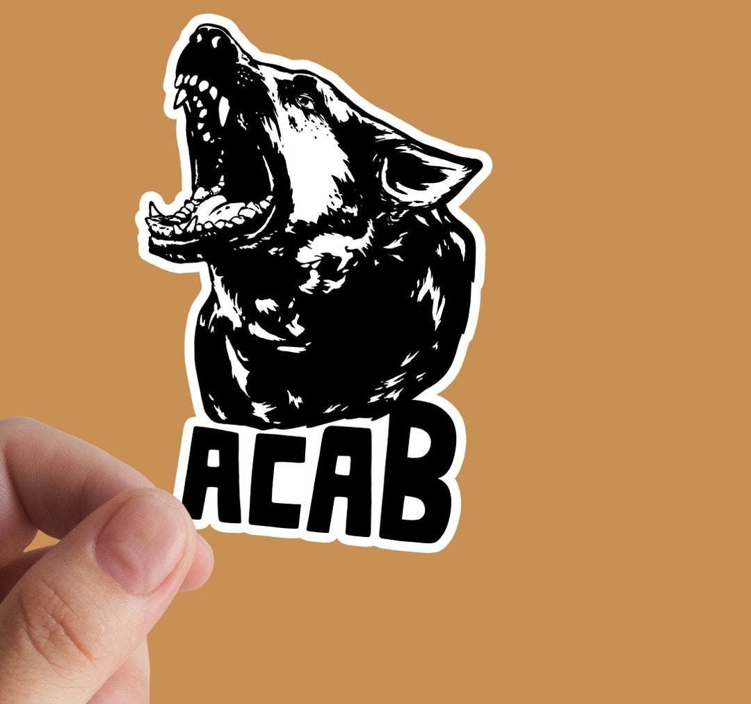 ACAB Sticker, Vinyl Stickers, Socialist, Anarchist, Anti Police, Acab ...