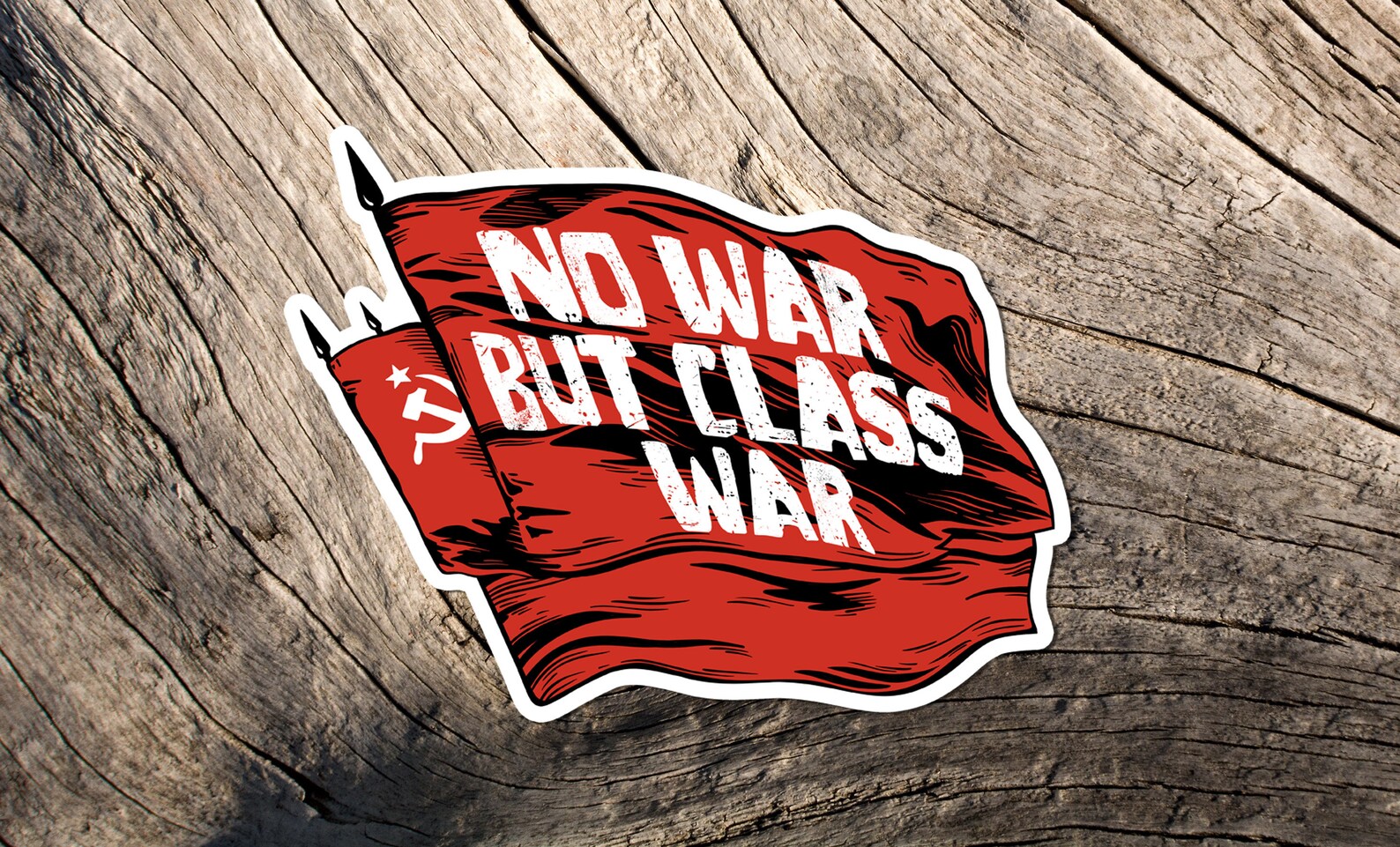 No War but Class War Sticker Communism Solidarity Leftist - Etsy UK