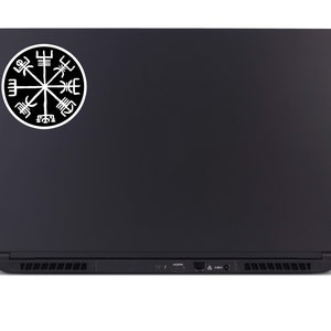 Viking Compass Sticker, Viking, Rune, Vinyl Sticker, Decals ...