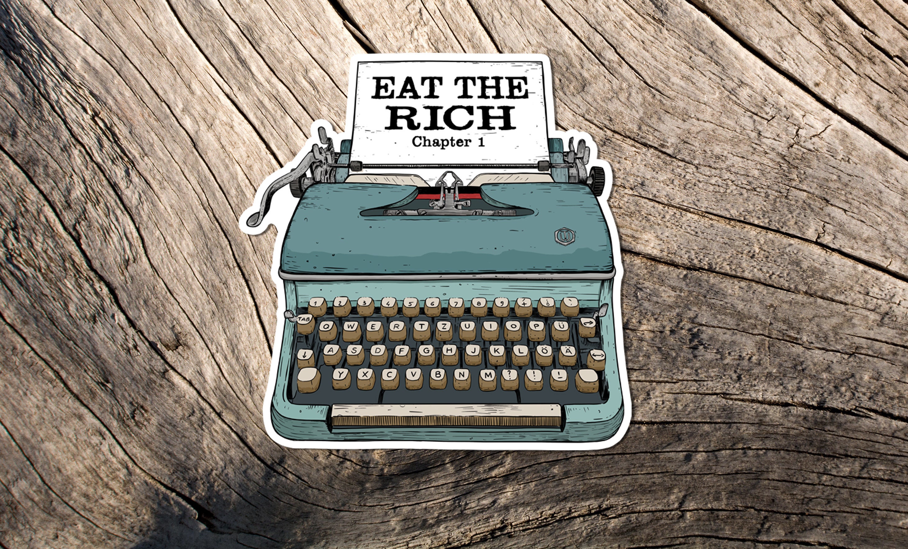 Eat The Rich Sticker Communism Vinyl Sticker Anarchy | Etsy