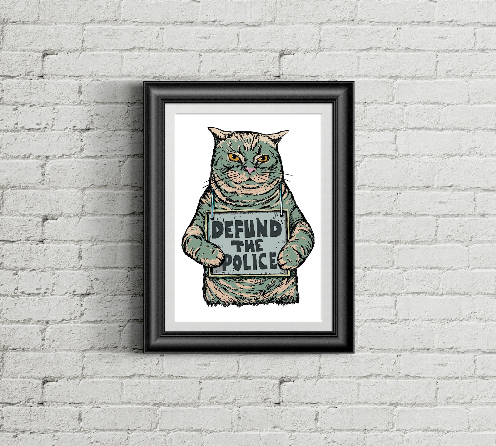 Defund the Police Print Acab Resist Anarchist Poster - Etsy