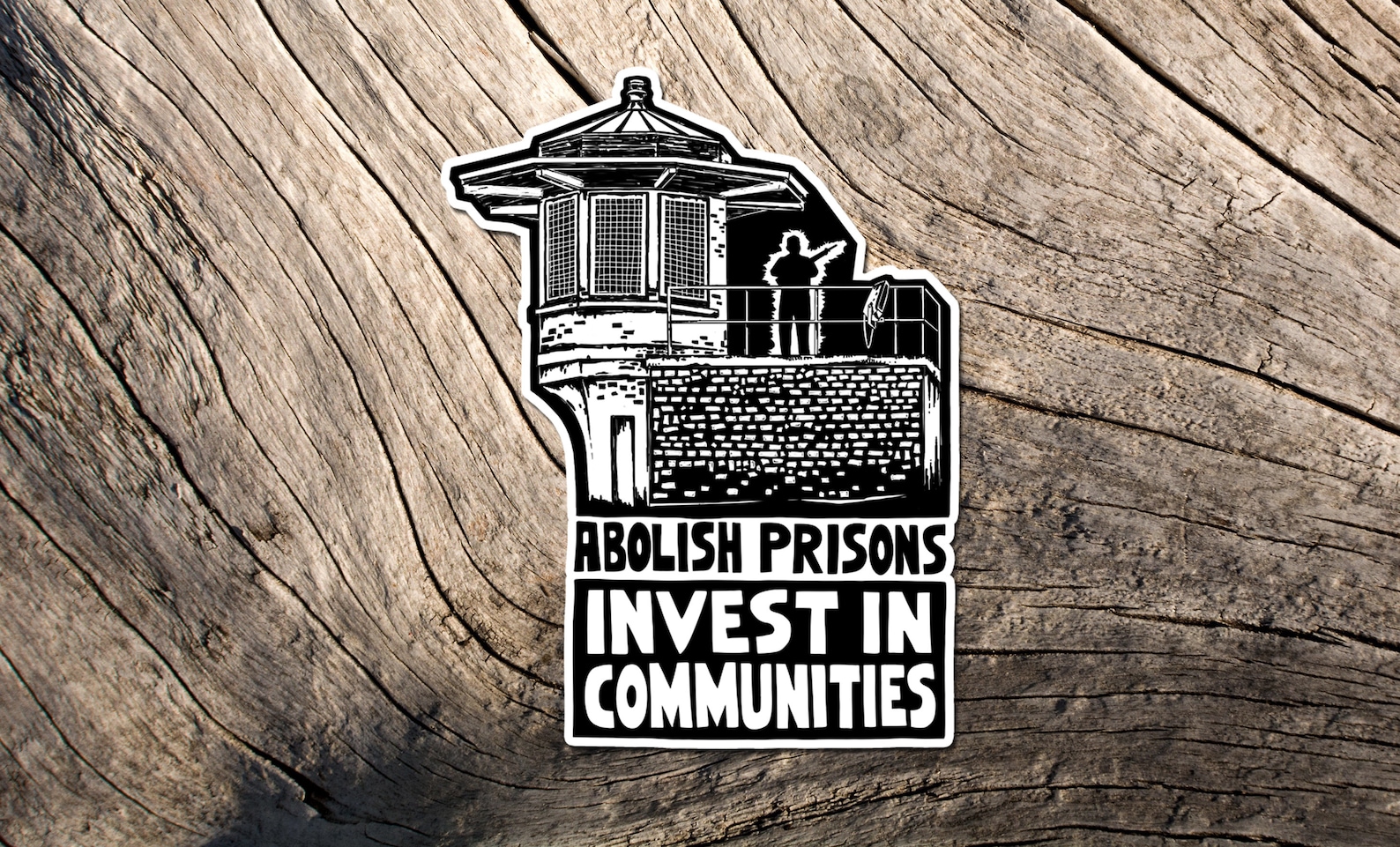 Abolish Prisons Sticker, Socialist, Anticapitalism, Abolitionist ...