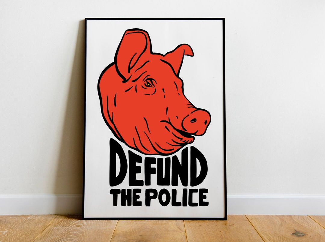 Defund the Police Print, Socialism, Resist, Anarchist, Gift Card ...