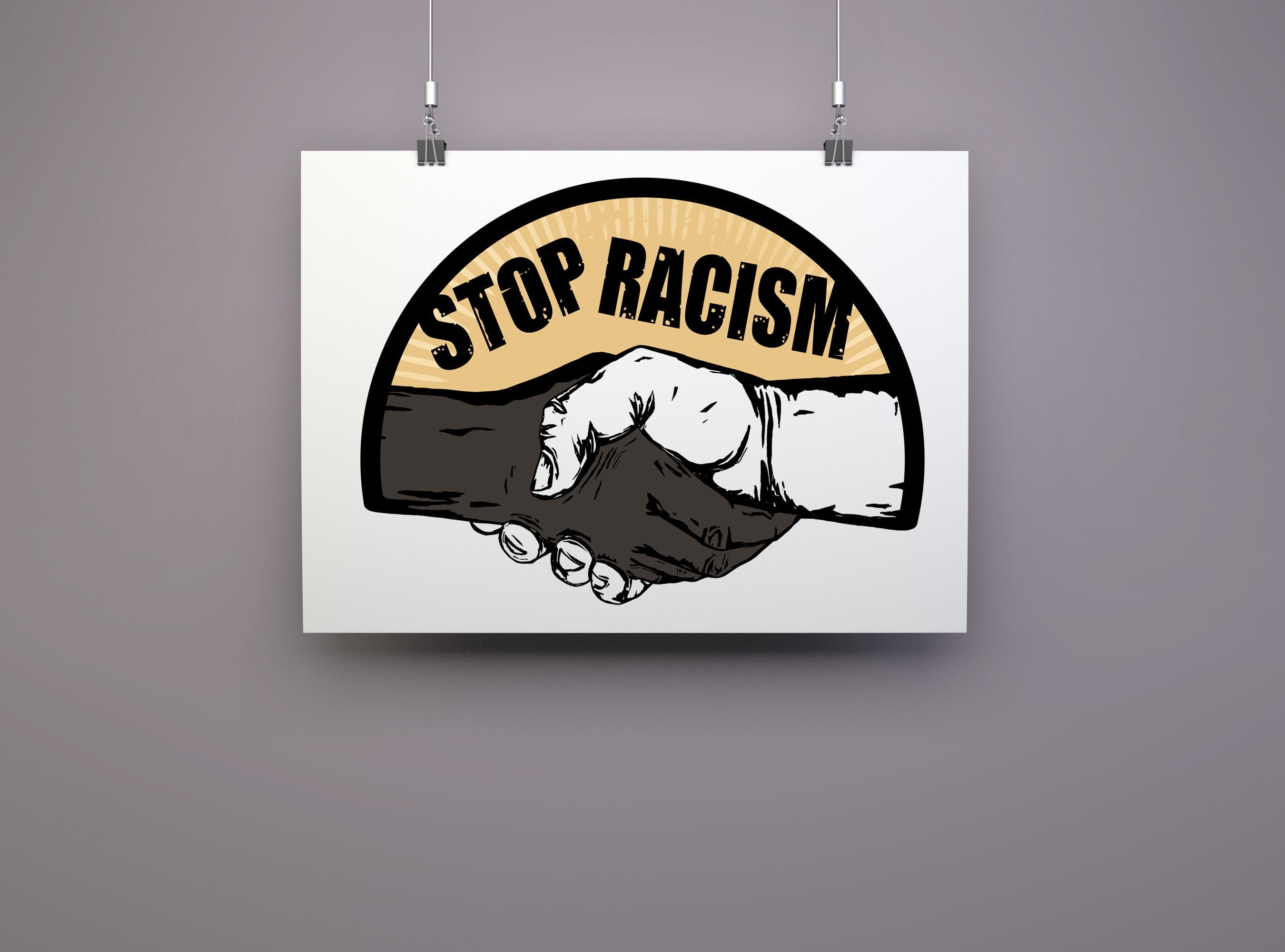Anti Racism Posters Ideas
