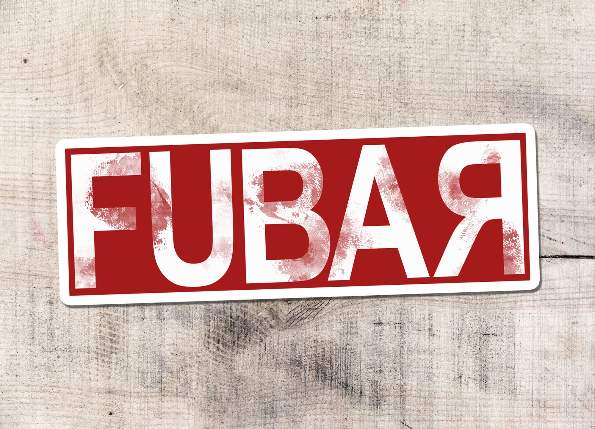 FUBAR Sticker Vinyl Stickers Resist Socialism - Etsy