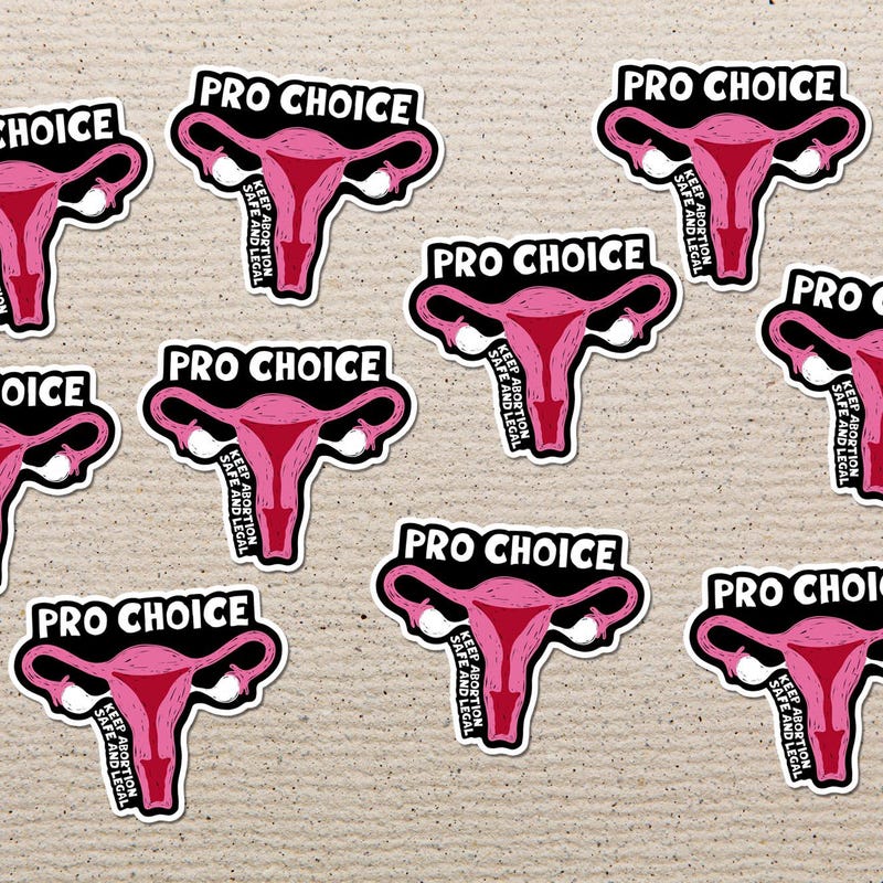 Pro Choice Sticker - Etsy