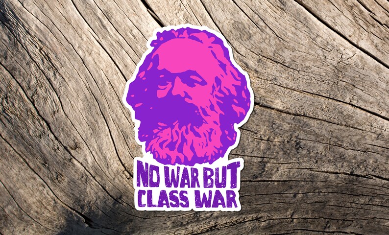 Karl Marx Sticker Socialism Marxism Vinyl Stickers Karl | Etsy