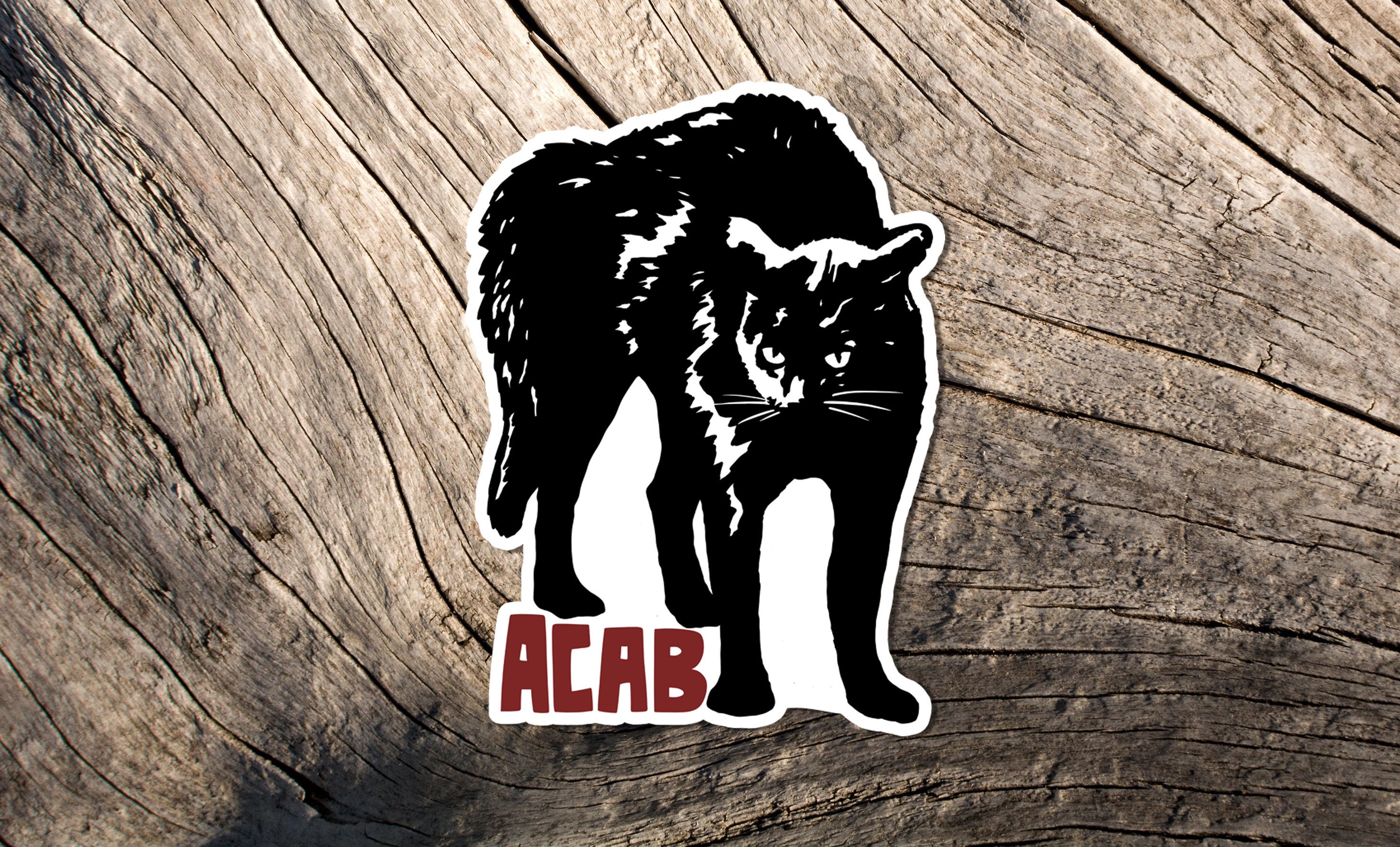 ACAB Sticker Activist Vinyl Stickers Socialist Anarchist - Etsy