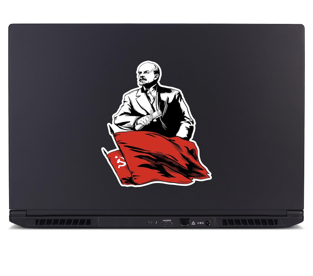Communism Sticker, Laptop Skin, Laptop Stickers, Communism, Lenin ...