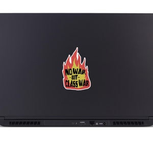 No War but Class War Sticker, Anticapitalism, Socialist, Vinyl Stickers ...