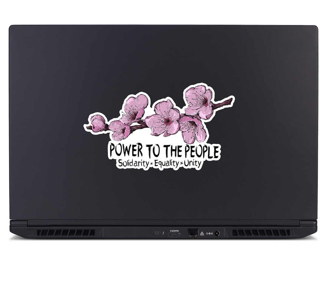 Solidarity Forever Sticker, Equality, Socialism, Laptop Skin, Laptop ...