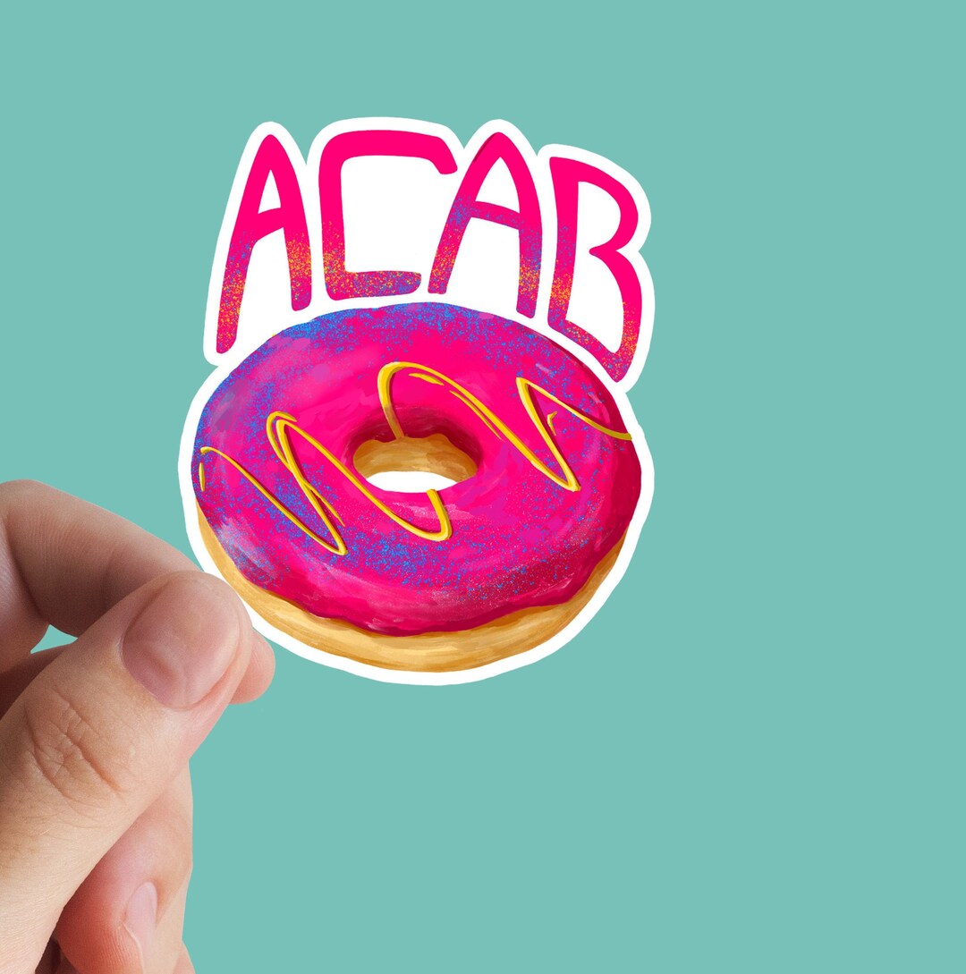 Acab Sticker, Socialism, Acab, Defund the Police, Vinyl Stickers ...