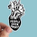 People Over Profit Sticker, Rights, Anti Capitalist, Vinyl Sticker ...