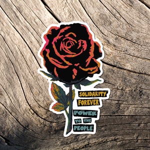 Solidarity Forever Sticker, Communism, Socialism, Laptop Skin, Laptop ...