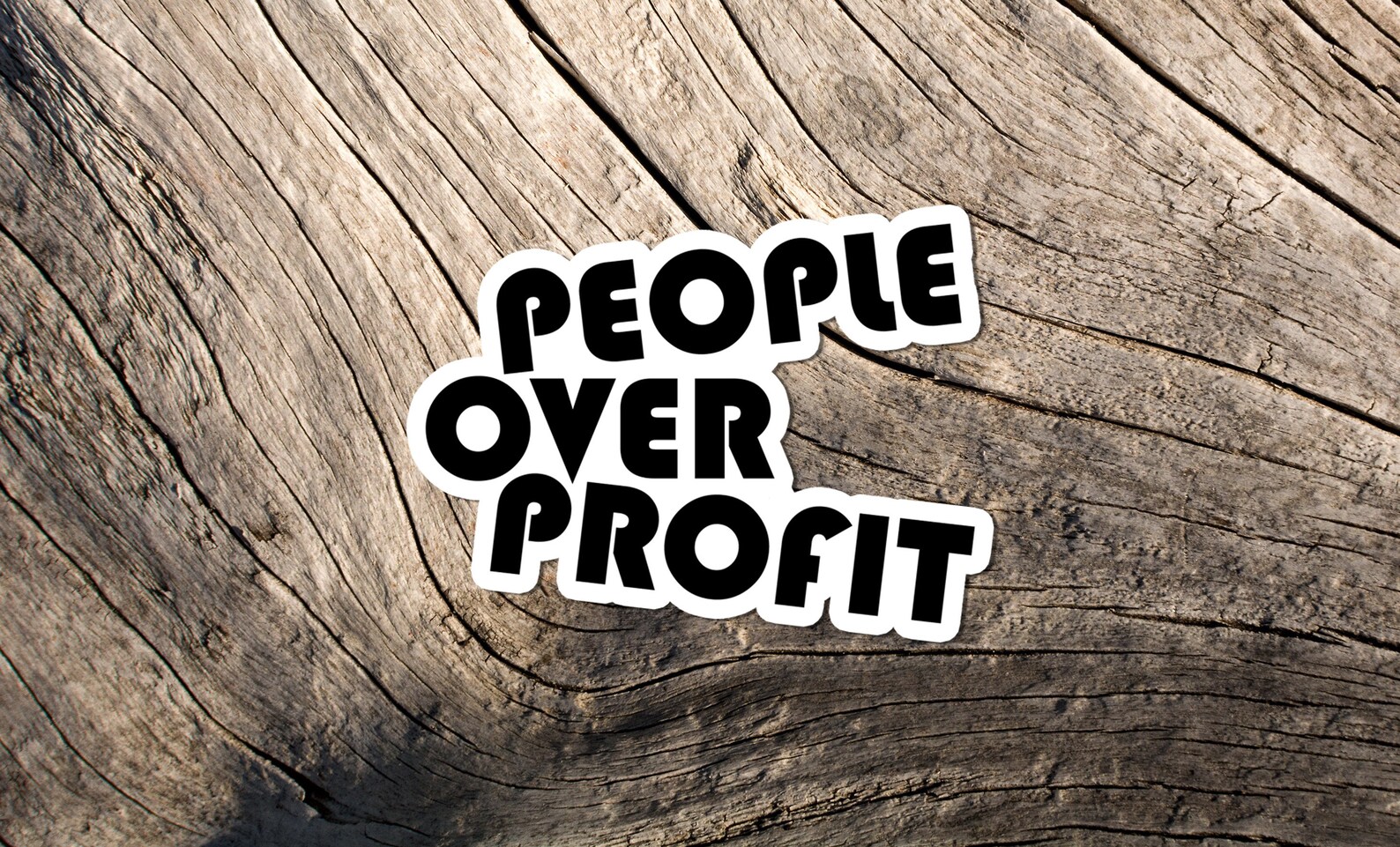 People Over Profit Sticker Anti Capitalism Vinyl Sticker - Etsy