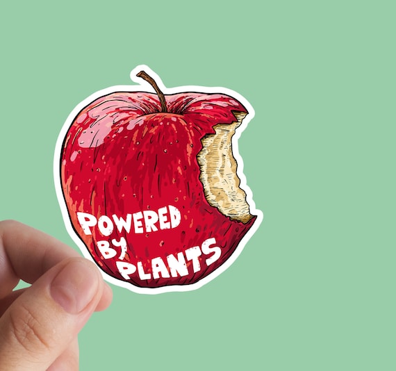 Vegan Sticker Vegan Vegetarian Stickers Laptop Animals - Etsy