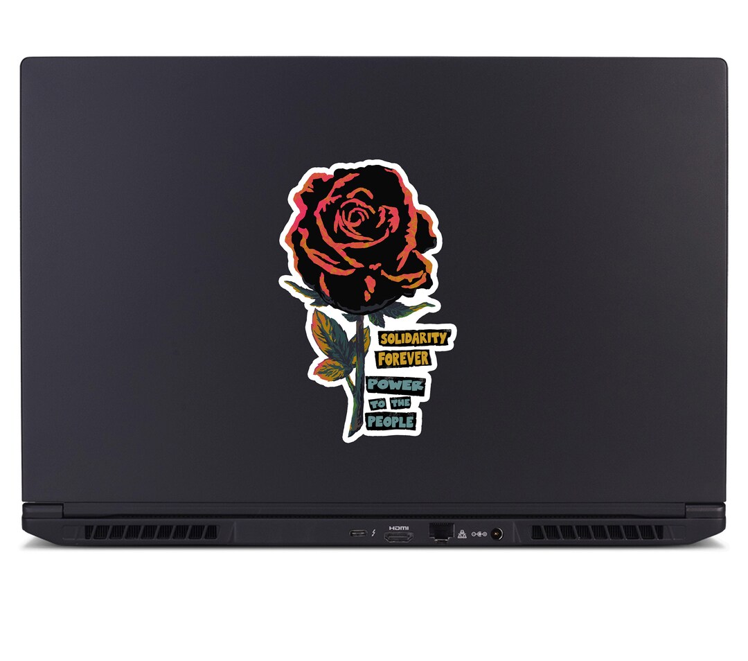Solidarity Forever Sticker, Communism, Socialism, Laptop Skin, Laptop ...