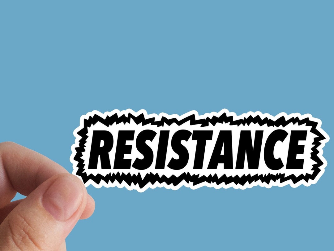 Resistance Sticker, Leftist, Socialism, Vinyl Sticker, Anarchist ...