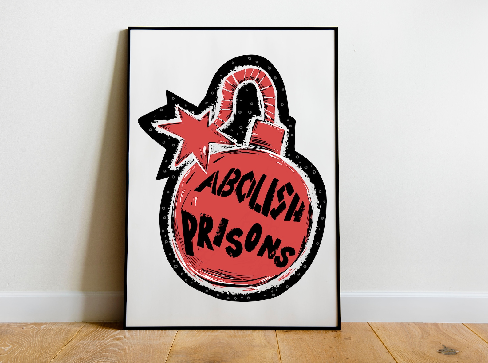 Abolish Prisons Print Socialism Wall Art Anarchist Poster | Etsy