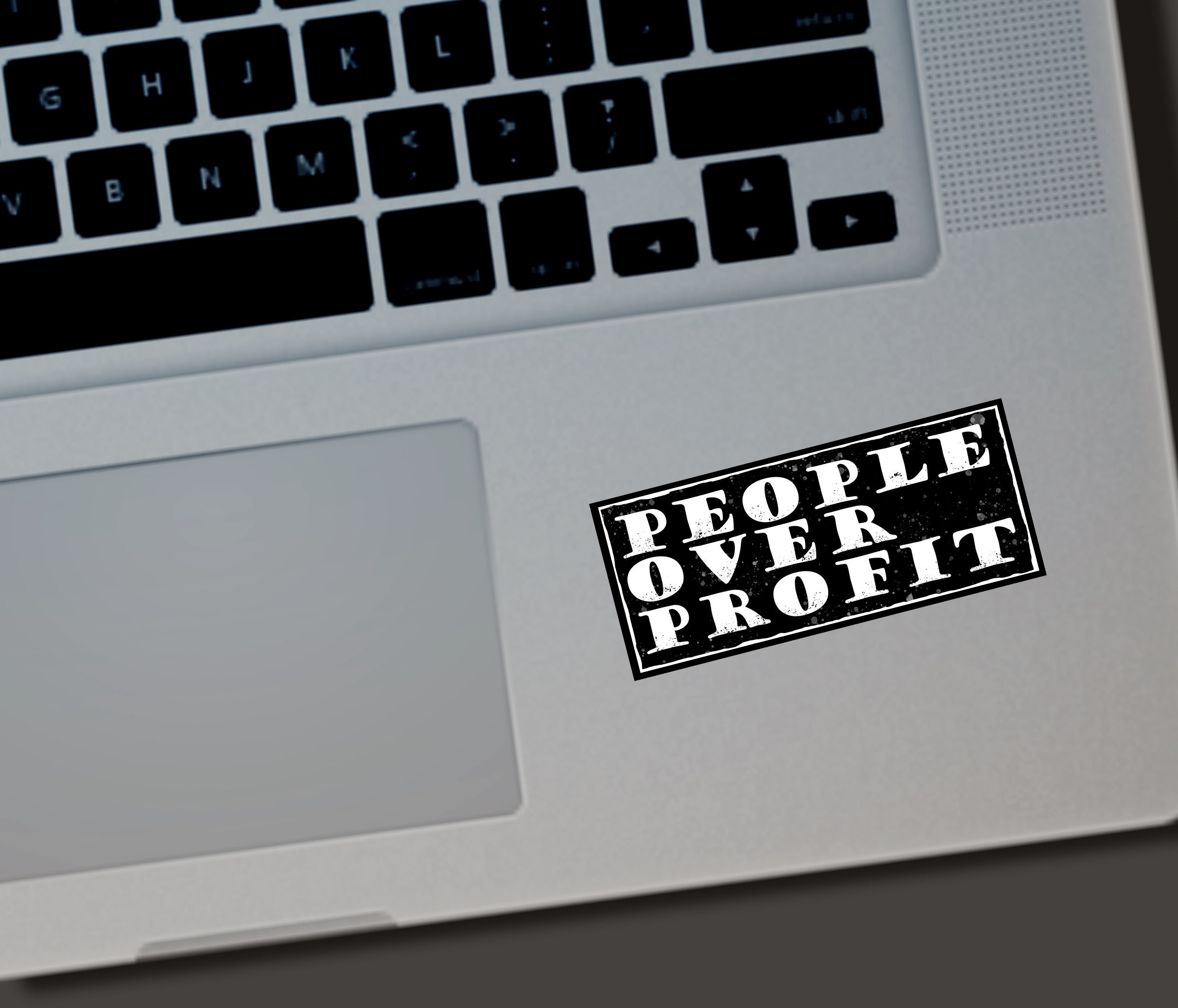 People Over Profit Sticker Anti Capitalist Vinyl Sticker | Etsy