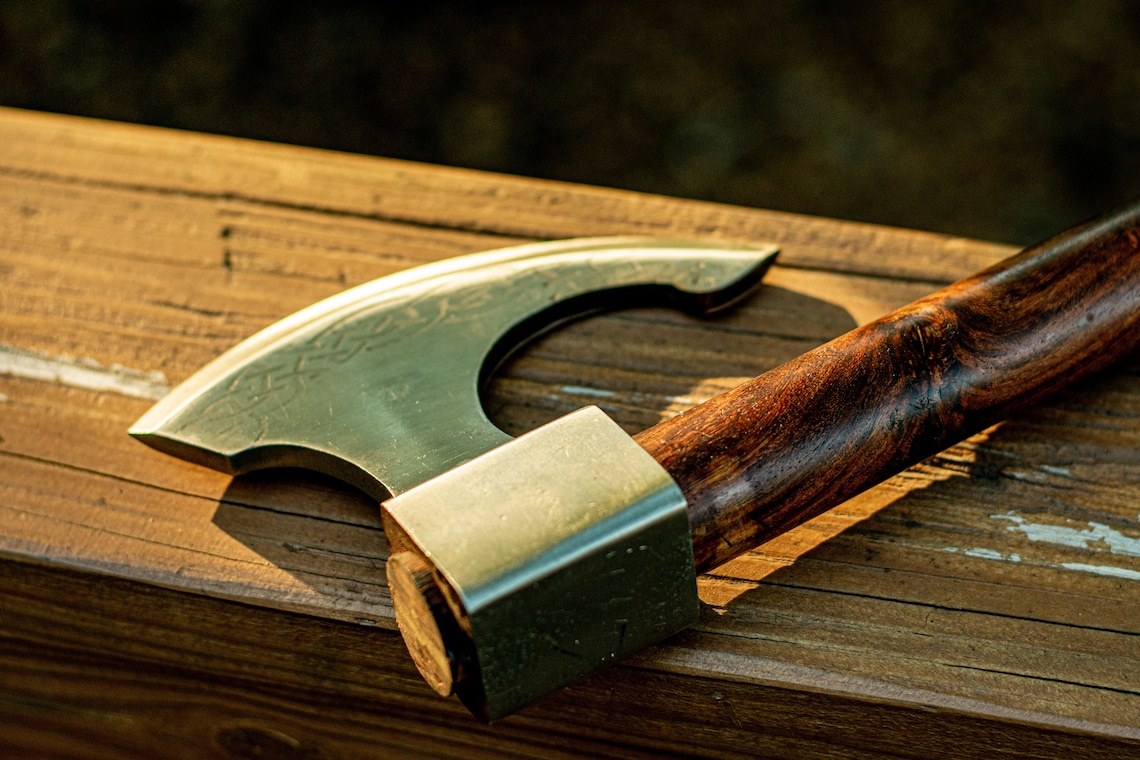 Hacha hacha de tamaño medio hacha de diseño única hacha de | Etsy