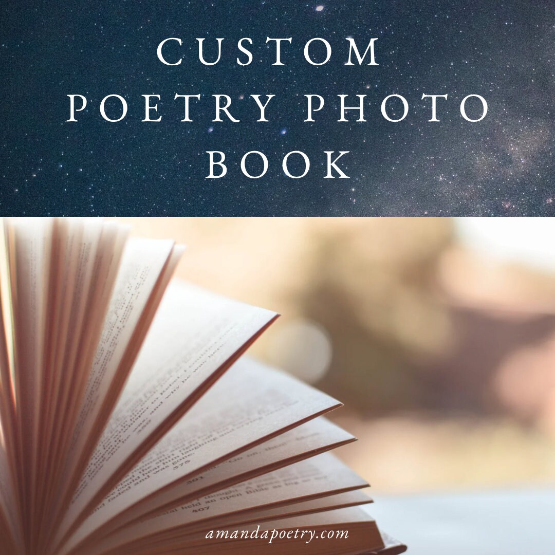 Custom Poetry Photo Book - Etsy