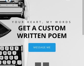 Custom Poetry | Etsy