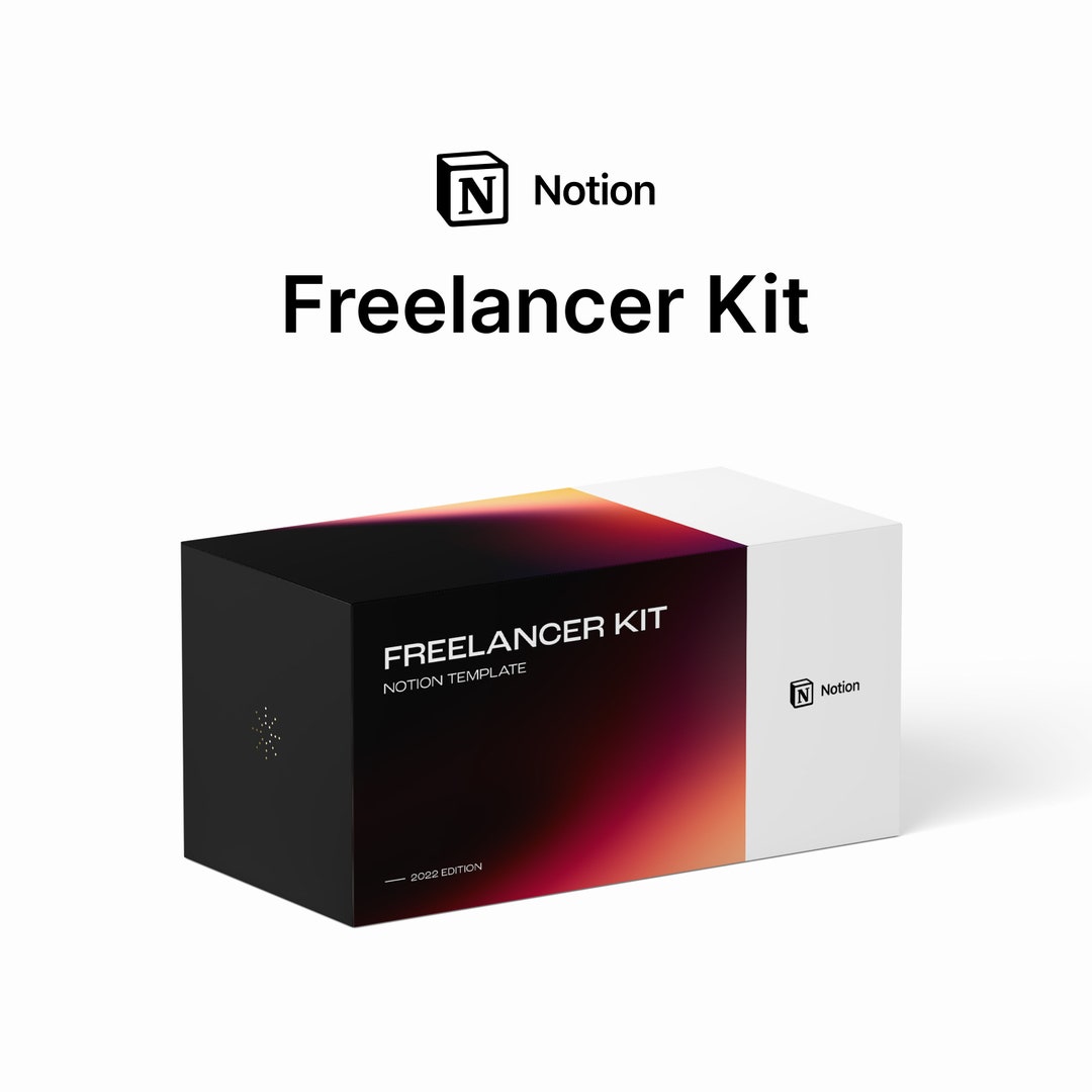 Notion Freelancer Kit All-in-one Notion Template for - Etsy