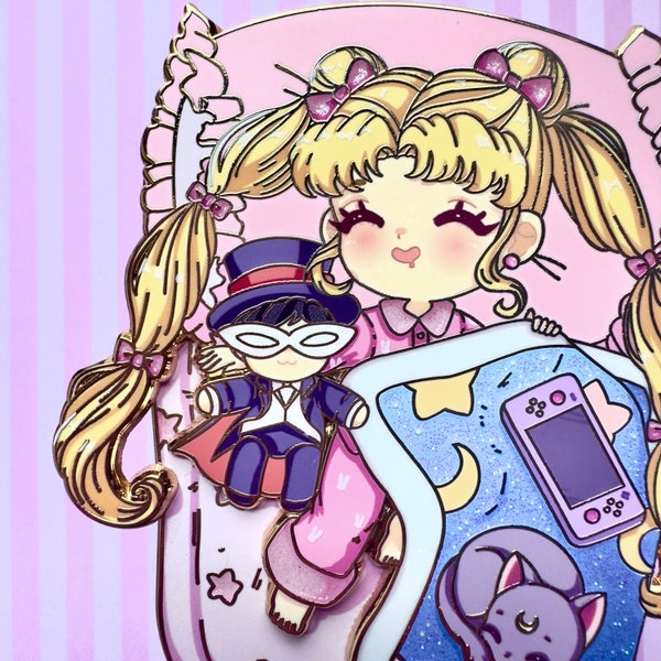 Sailor Moon Enamel Pin Etsy