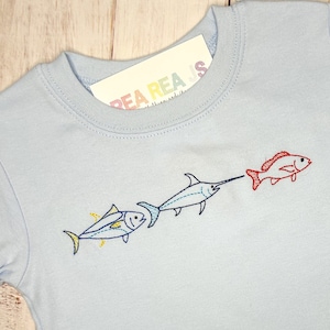 Fish Trio Shirt for Babies and Toddlers, Boy Girl Shirt for Aquarium ...