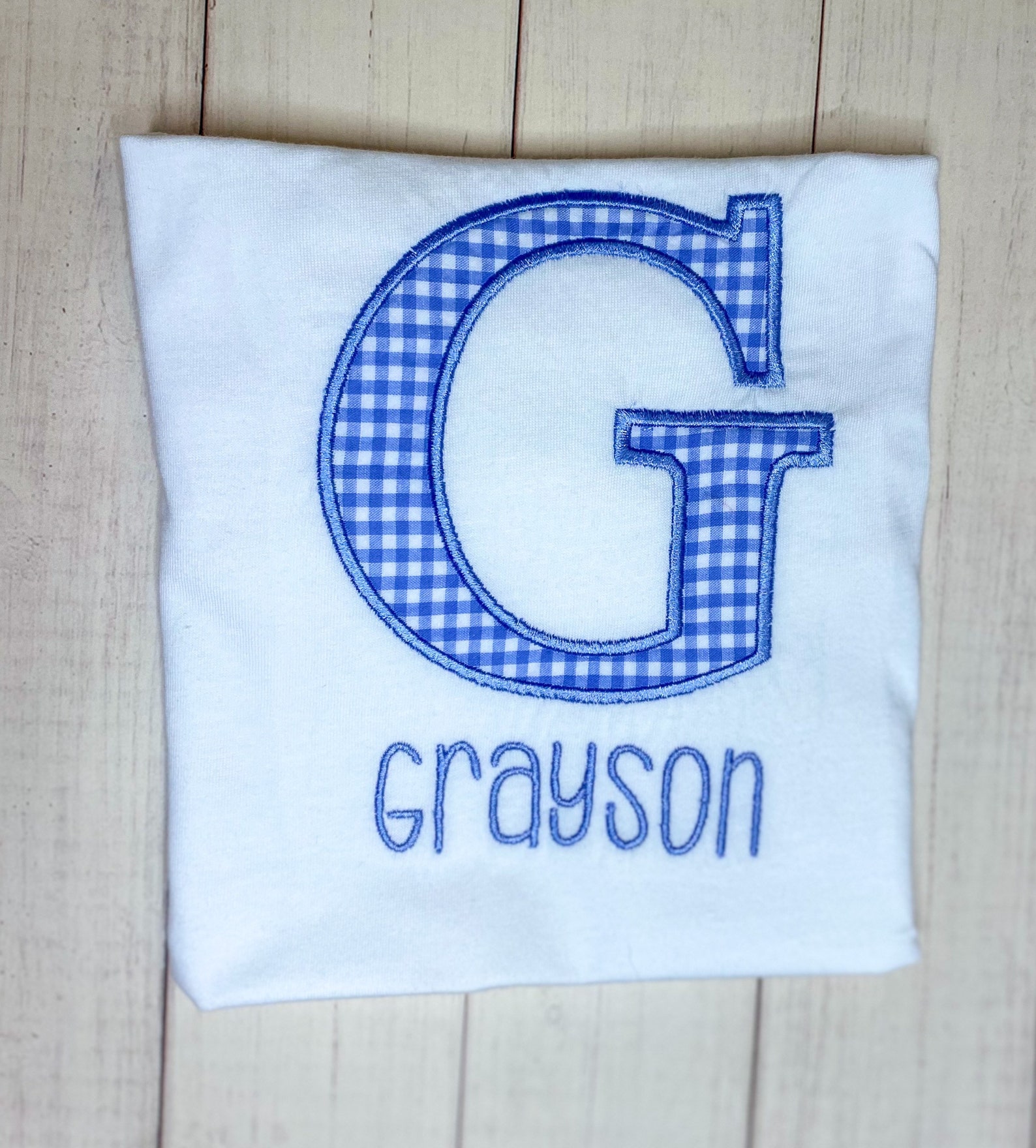 MORE COLORS Monogrammed Name Shirt for Babies and Toddlers | Etsy