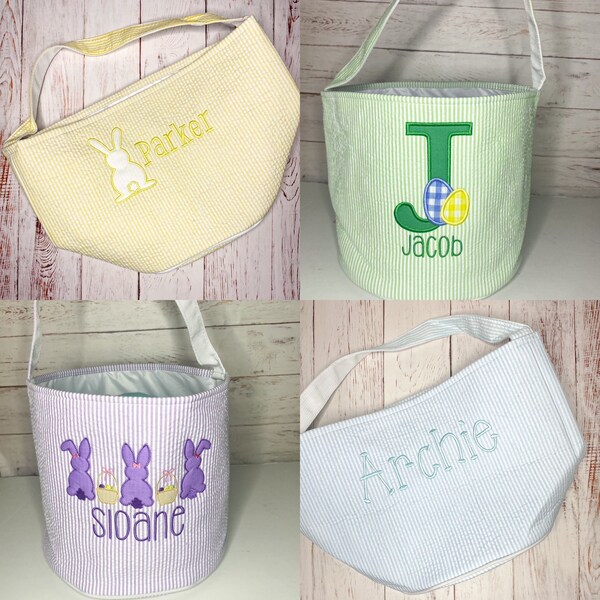 Monogram Easter Basket - Etsy